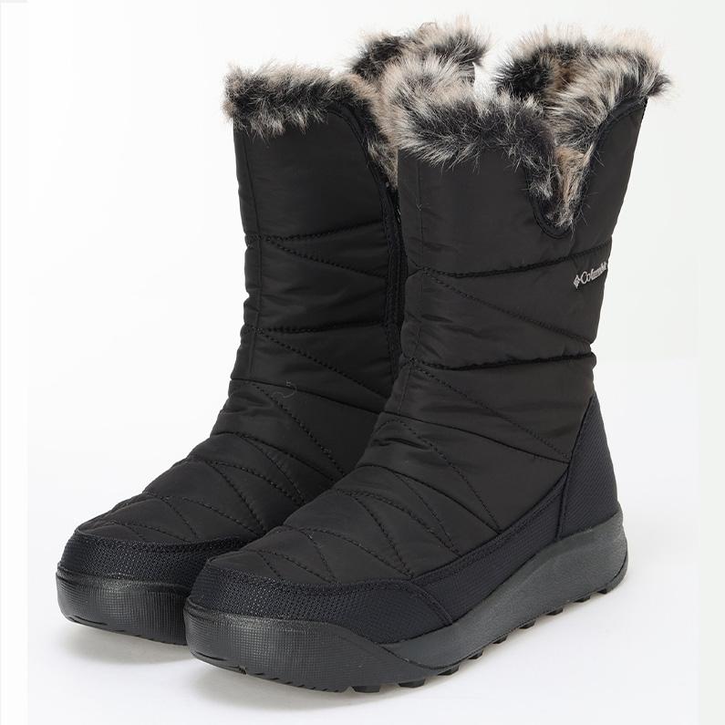 コロンビア レディース ミンクス スリップ ファイブ ワイド ブーツ 靴 シューズ ショート おしゃれ 防水 透湿 オムニヒート 保温 幅広 ウィンターブーツ ブラック 黒 ベージュ 送料無料 Columbia BK2306 Columbia（コロンビア） レディース ブーツ ミンクス スリップ