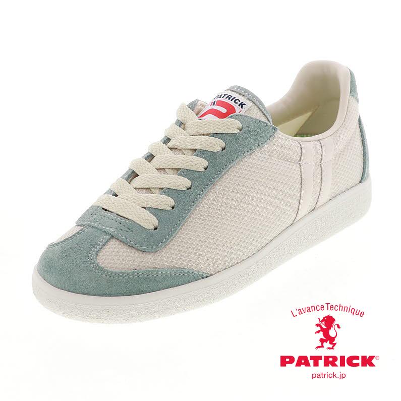 PATRICK パトリック ディーン・ナイロン2 507034 レディース スニーカー ローカット メッシュ ステアレザー DEAN-NY2 GRY グレー : 靴のシューマート - 通販 ...