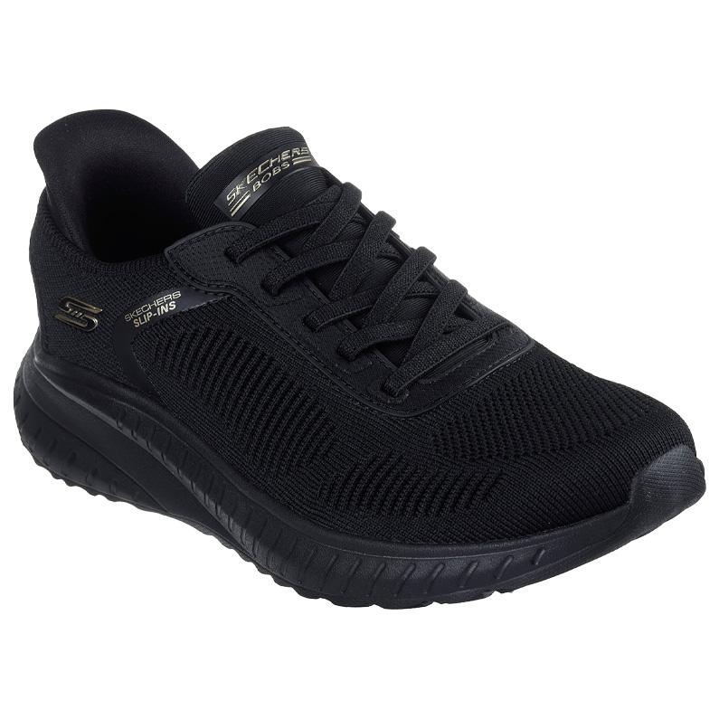 SKECHERS（スケッチャーズ） レディース スリップインズ スニーカー 117497W BBK BLACK ブラック TPE TAUPE ...