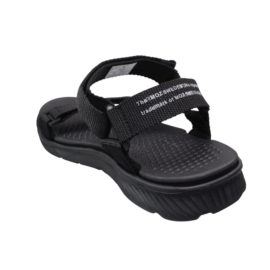 moz モズ 3824 サンダル メンズ ブラック ネイビー Mサイズ〜LLサイズ スポーツサンダル ストラップサンダル マジックテープ ベルクロ エルク : シューズパーク ビースタイル ...