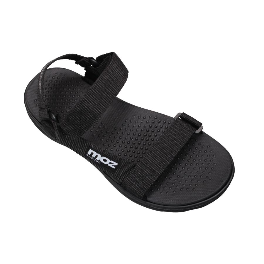 moz モズ 3824 サンダル メンズ ブラック ネイビー Mサイズ〜LLサイズ スポーツサンダル ストラップサンダル マジックテープ ベルクロ エルク : シューズパーク ビースタイル ...
