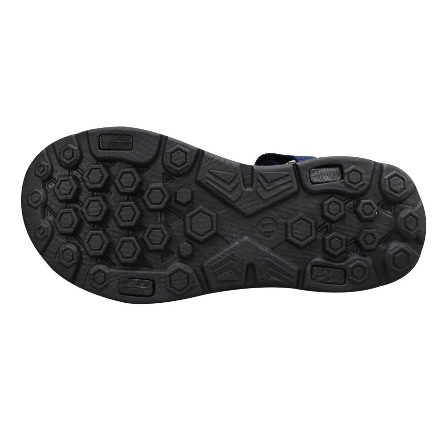 moz モズ 3824 サンダル メンズ ブラック ネイビー Mサイズ〜LLサイズ スポーツサンダル ストラップサンダル マジックテープ ベルクロ エルク : シューズパーク ビースタイル ...