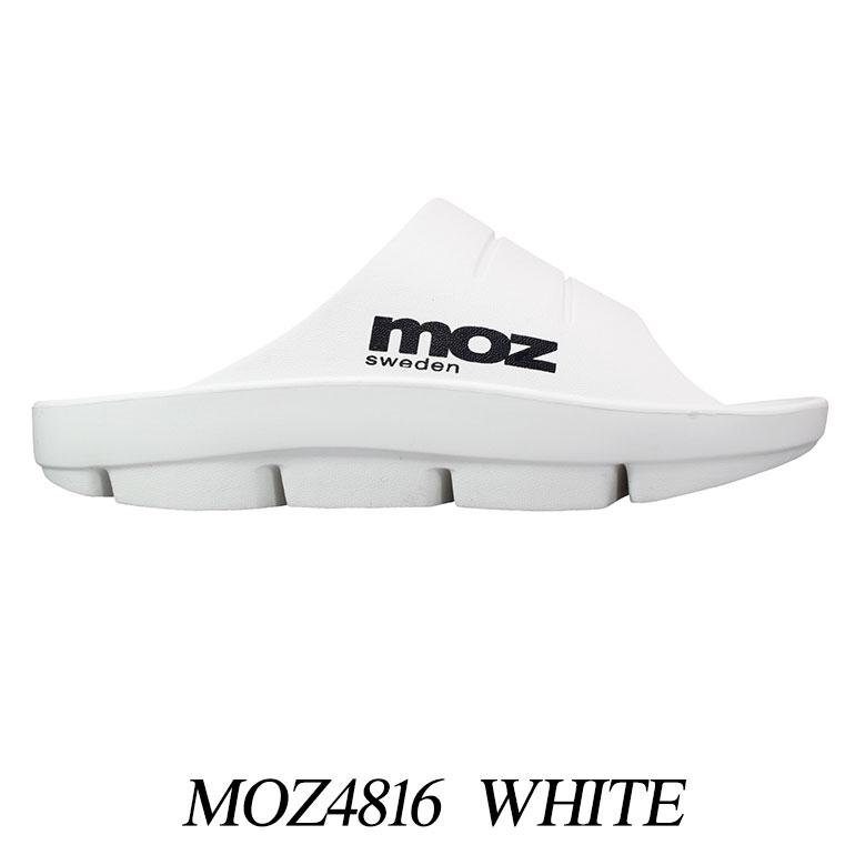 moz モズ 4816 サンダル メンズ ホワイト ブラック Mサイズ〜LLサイズ リカバリーサンダル EVAサンダル : シューズパーク ビースタイル - 通販 - Yahoo!ショッピング