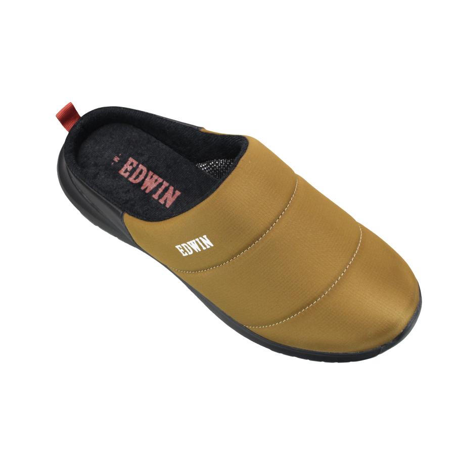 EDWIN（エドウィン） クロッグサンダル メンズ EW9075 黒 ブラック カーキ シューズ 靴 軽量 保温 あったか 冬サンダル 暖かいサンダル : シューズパーク ビースタイル ...