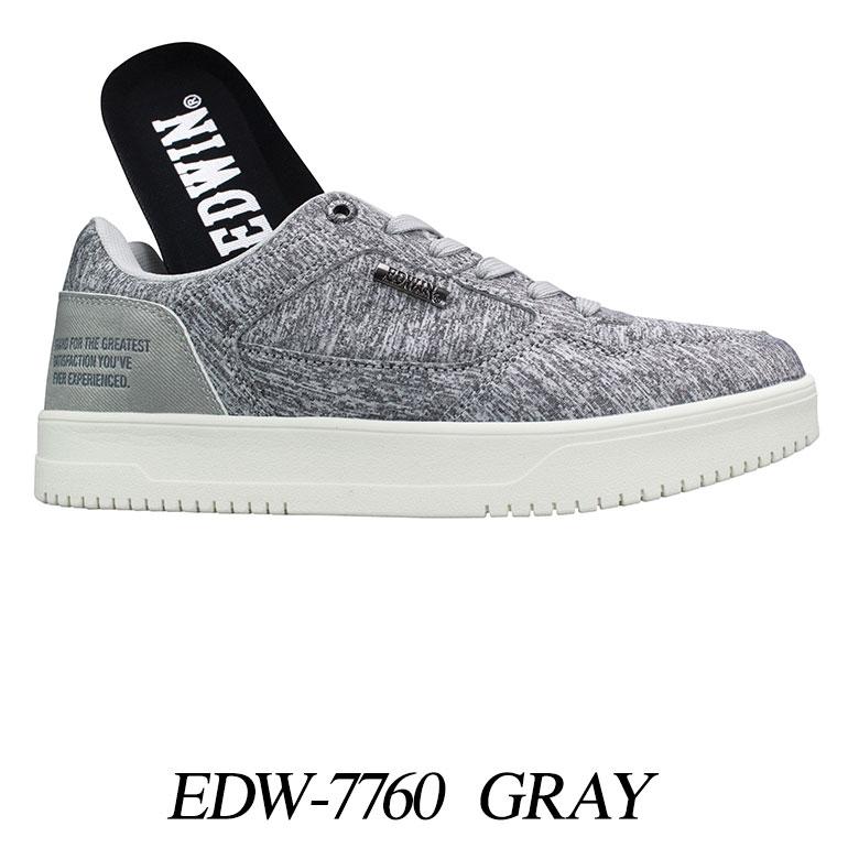エドウィン スニーカー メンズ EDW-7760 ブラック グレー 黒 軽量 軽い カジュアル シューズ EDWIN : fkt0098 : シューズパーク ビースタイル - 通販 ...