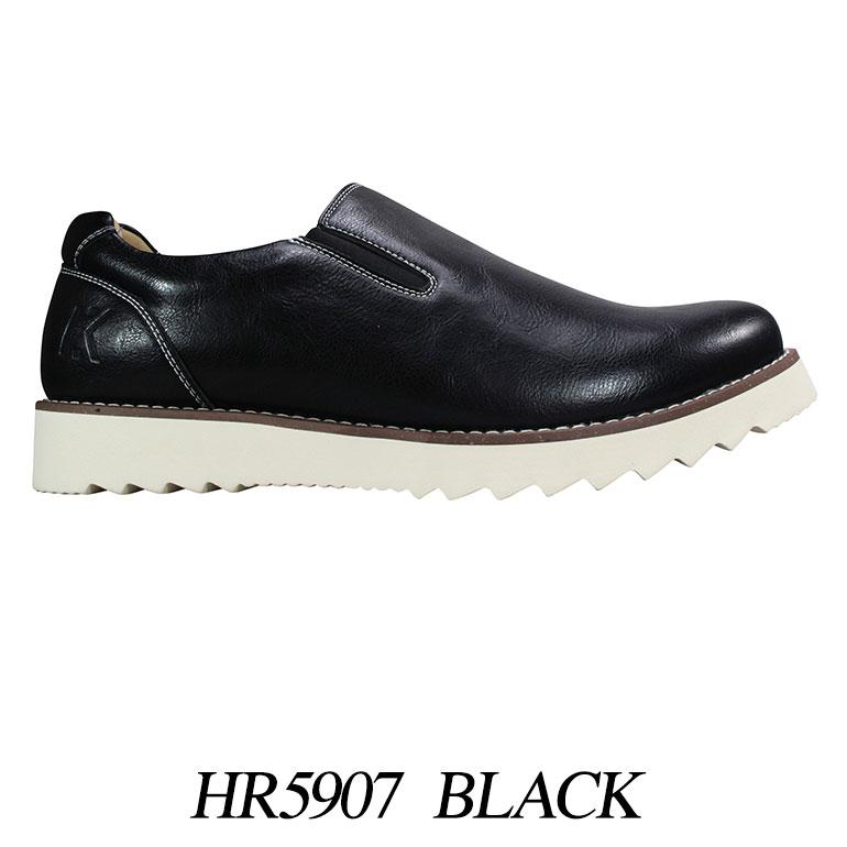 ヒロココシノオム カジュアルシューズ メンズ HR5903 HR5907 ブラック ワイン ブラウン 紳士靴 シューズ マドラス社製 ...