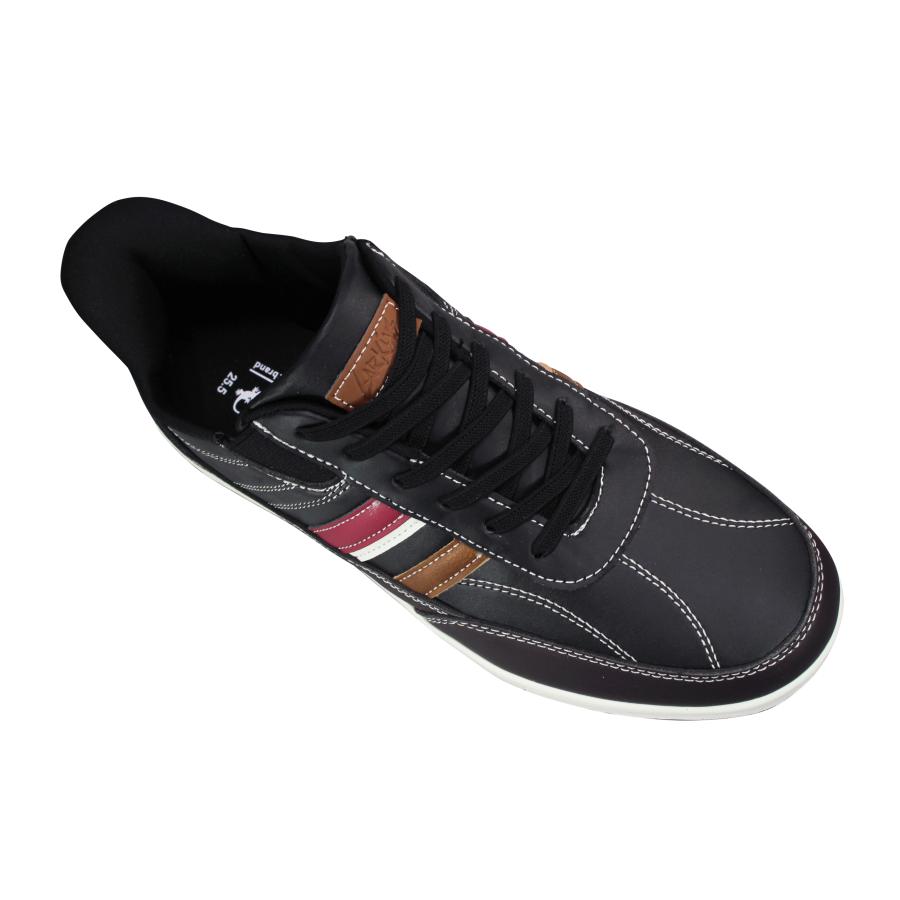 LARKINS ハンズフリーシューズ ラーキンス L-689 スニーカー メンズ ホワイト ブラック 25.0cm〜27.0cm スリッポン 立ったまま履ける シューズ : シューズパーク ...