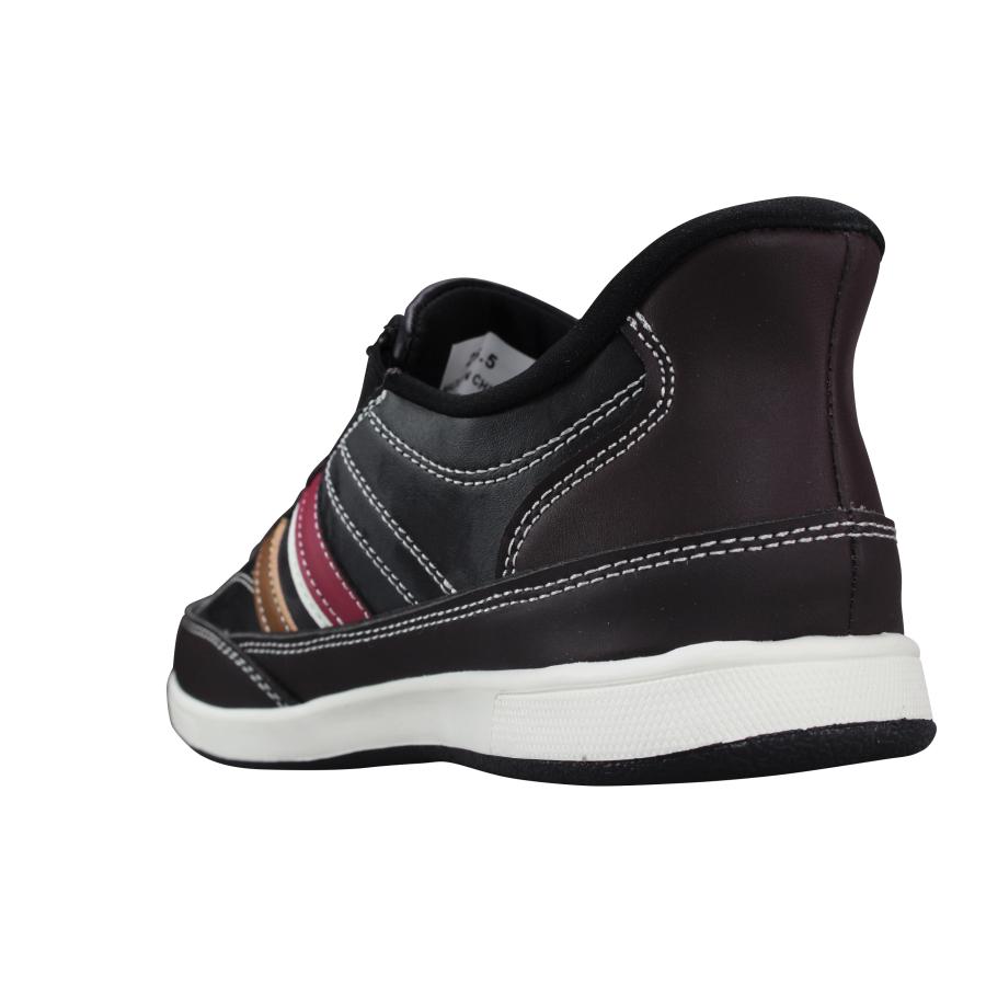 LARKINS ハンズフリーシューズ ラーキンス L-689 スニーカー メンズ ホワイト ブラック 25.0cm〜27.0cm スリッポン 立ったまま履ける シューズ : シューズパーク ...