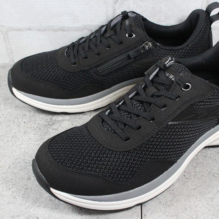 アサヒシューズ アサヒ メディカルウォーク WK M032 メンズ ブラック 黒 ネイビー ワイド 幅広 4E ファスナー ひざのトラブル予防 : シューズパーク ビースタイル - 通販 ...