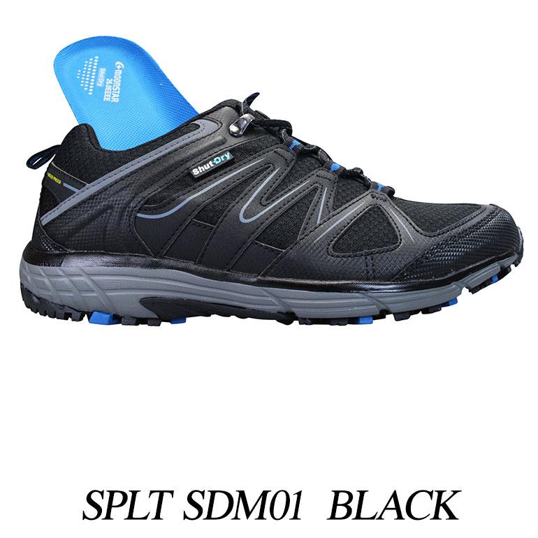 MoonStar ムーンスター サプリスト アウトドアシューズ スニーカー メンズ SPLT SDM01 トレッキング キャンプ 運動靴 4E 幅広 ワイド 透湿 防水 抗菌 : シューズ ...