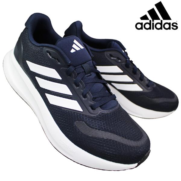 adidas スニーカー アディダス IE8809 ランファルコン 5 M ネイビー/ホワイト 25.5cm〜28cm メンズ シューズ ...