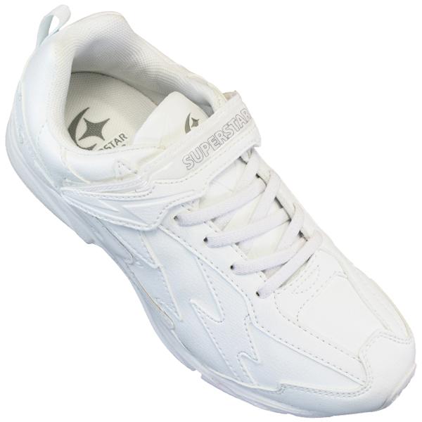 MoonStar スーパースター SS スニーカー 白 J756 ホワイト キッズ ジュニア 子供靴 通学靴 白靴 通学スニーカー ムーンスター 19cm〜24cm : 靴ショップやまう ...
