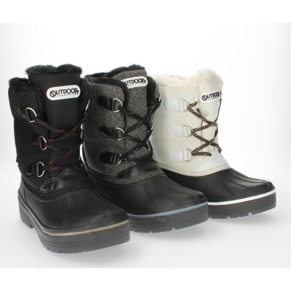 OUTDOOR アウトドア メンズ レディース 防水ブーツ アキレスODP1390防水 屈曲 防滑 紐靴 ひも靴 履き口 ボア つまみ 雨 雪 秋 冬 : shoes-bridge - 通販 ...