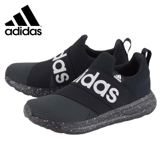 adidas IF7359 スニーカー アディダス メンズ ライトレーサー アダプト 6.0 スリッポン ヒモ無し 黒 ブラック スポーティ ...