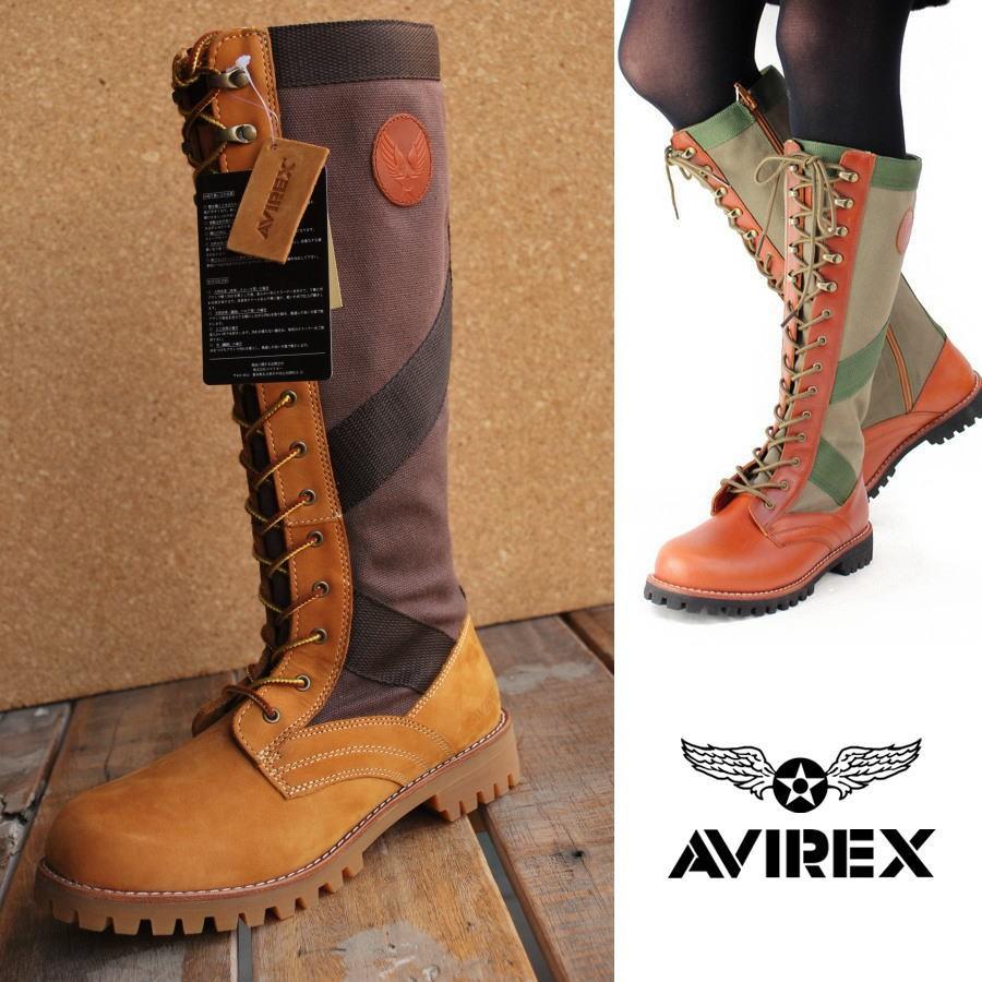 AVIREX 送料無料 MARY JANE アビレックス ブーツ レディース 正規品 アヴィレックス AV3008 【Y_KO】【y1105s ...