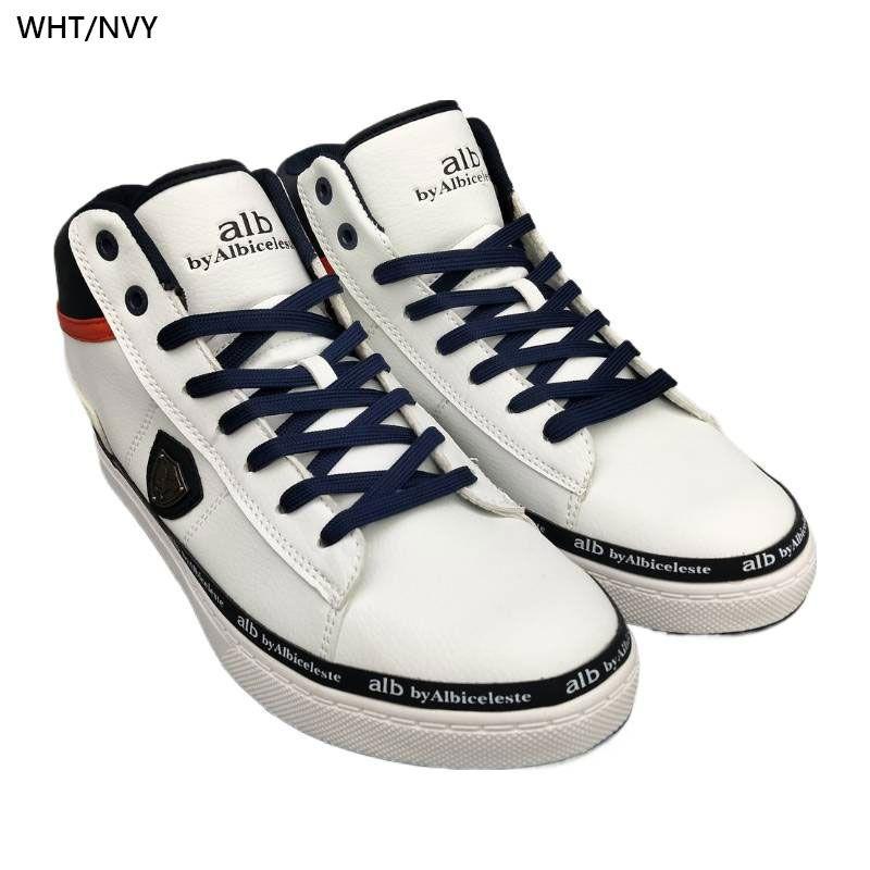 アルビ メンズ alb-5709 スニーカー 靴 シューズ ハイカット ヒモ 紐 カジュアル ストリート シンプル 定番 人気 クッションインソール 5709 : シューズ愛ランドヤフー店 ...