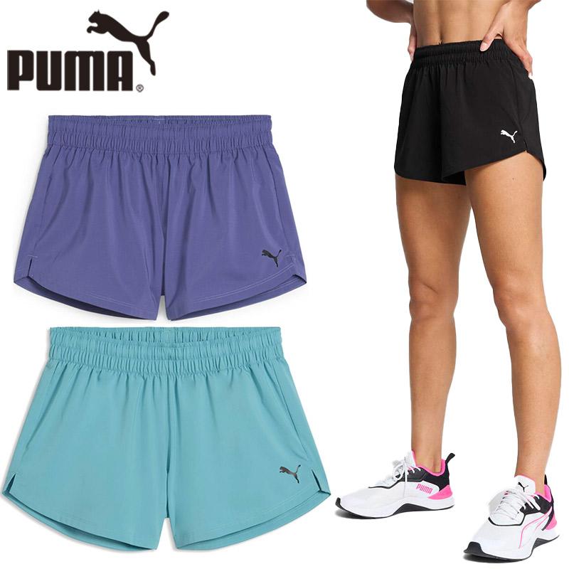 PUMA プーマ レディース TAD ESSENTIAL 3 インチ ウーブンショーツ アパレル トレーニング ウェア ショートパンツ 運動 ...
