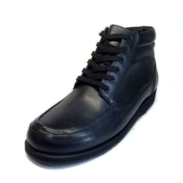 madras プロコンフォートby SPPC303 ブラック 25.5cm 4E EEEE 本革 防水仕様 メンズ レースアップ ブーツ ...