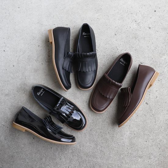 レシピ (Recipe) 日本製 革靴 フリンジモカシューズ RP-553 : Recipe Yahoo!店 - 通販 - Yahoo!ショッピング