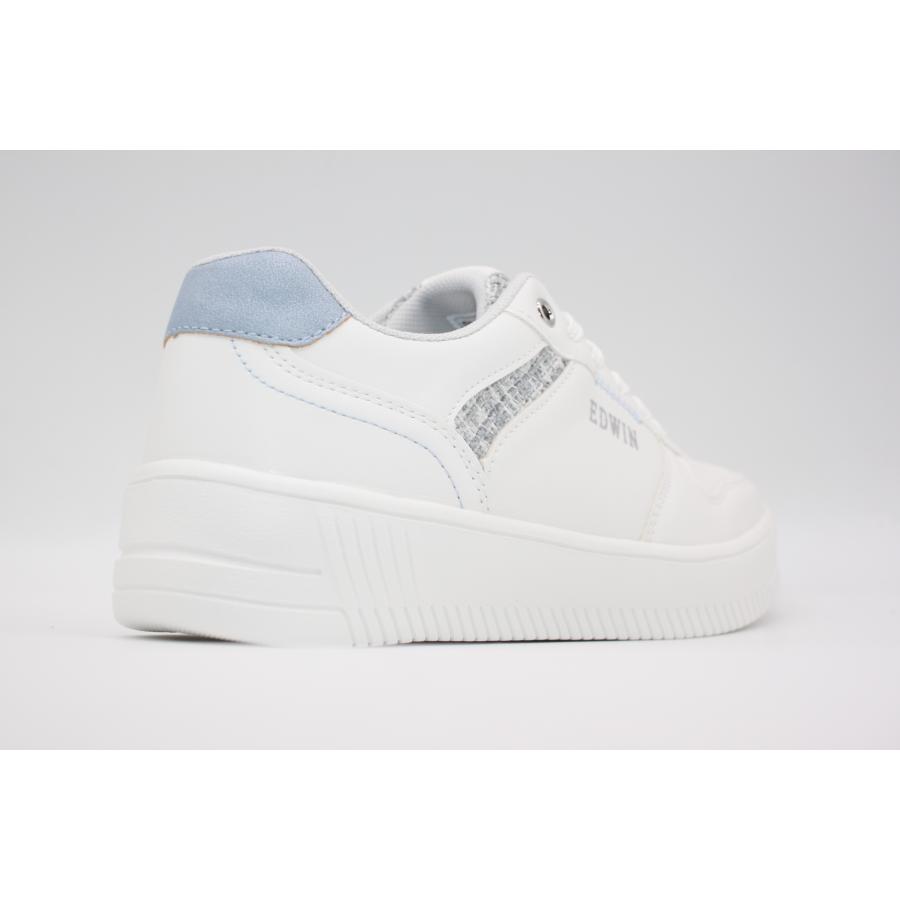 EDWIN エドウィン レディース スニーカー EDW4316 ホワイト アイボリー : 靴屋anbi - 通販 - Yahoo!ショッピング
