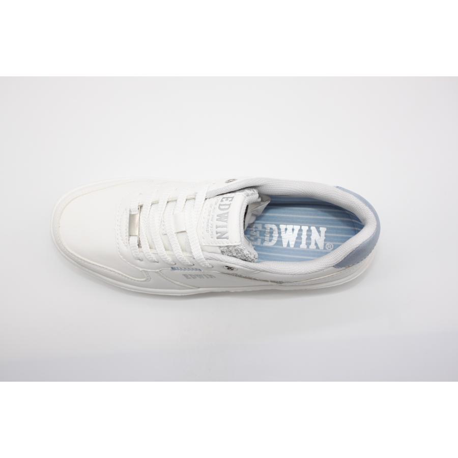 EDWIN エドウィン レディース スニーカー EDW4316 ホワイト アイボリー : 靴屋anbi - 通販 - Yahoo!ショッピング