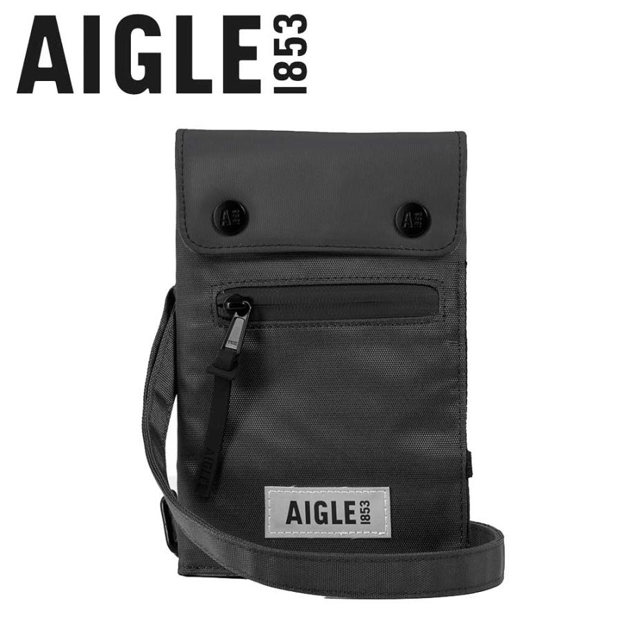 エーグル AIGLE ZNHAK28 003 撥水 クロスボディショルダーポーチ （ブラック） : 靴のシナガワ - 通販 - Yahoo!ショッピング