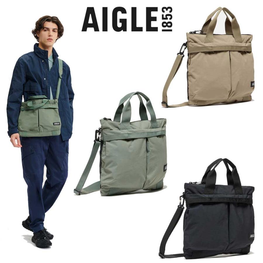 エーグル AIGLE ZNHAU29 パッカブル 2way トートバッグ カラー：ノワール (001)・ロマラン (002)・エスプレッソ (003) ショルダー : 靴のシナガワ - 通販 ...