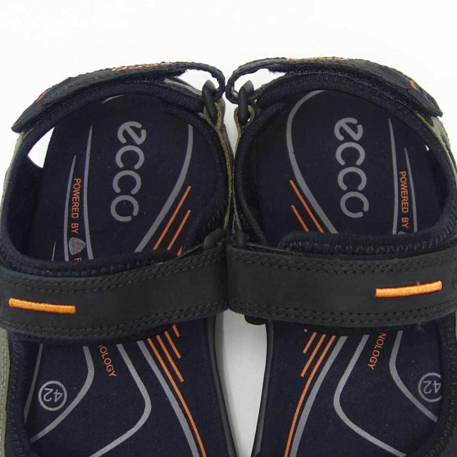 ecco エコー ECCO OFFROAD Mens Sports Sandal ブラック 06956450034（メンズ）3点ストラップ ...