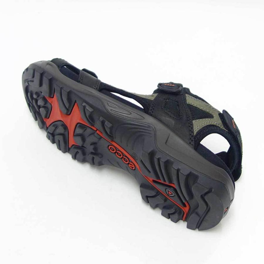ecco エコー ECCO OFFROAD Mens Sports Sandal ブラック 06956450034（メンズ）3点ストラップ ...