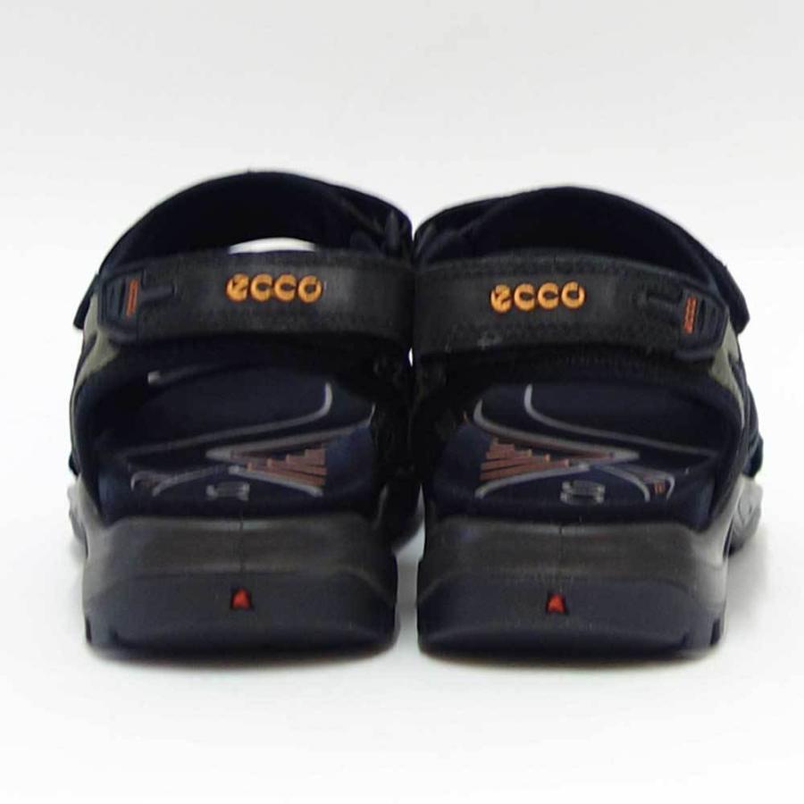 ecco エコー ECCO OFFROAD Mens Sports Sandal ブラック 06956450034（メンズ）3点ストラップ ...