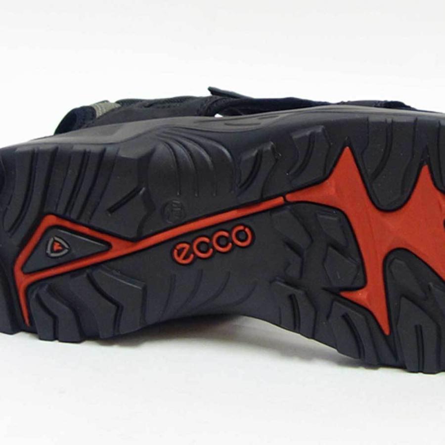 ecco エコー ECCO OFFROAD Mens Sports Sandal ブラック 06956450034（メンズ）3点ストラップ ...