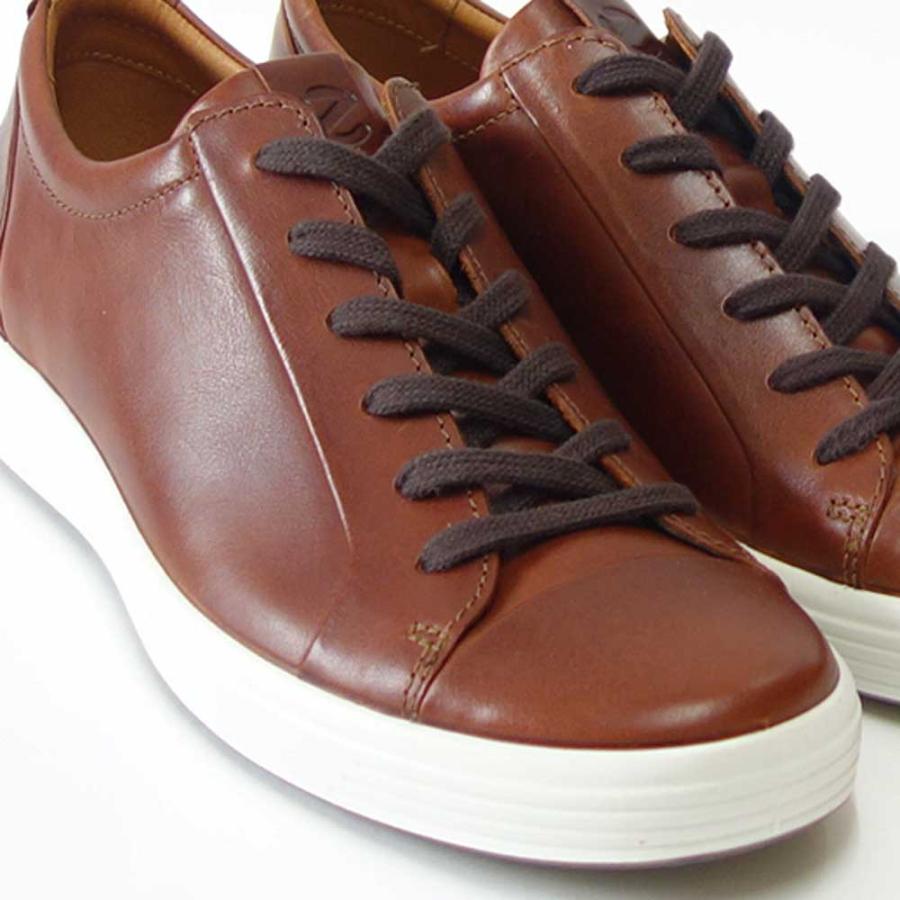ecco エコー ECCO SOFT 7 M ブラウン 47036402053（メンズ）天然皮革 ウォーキング シューズ コンフォート レザー ...