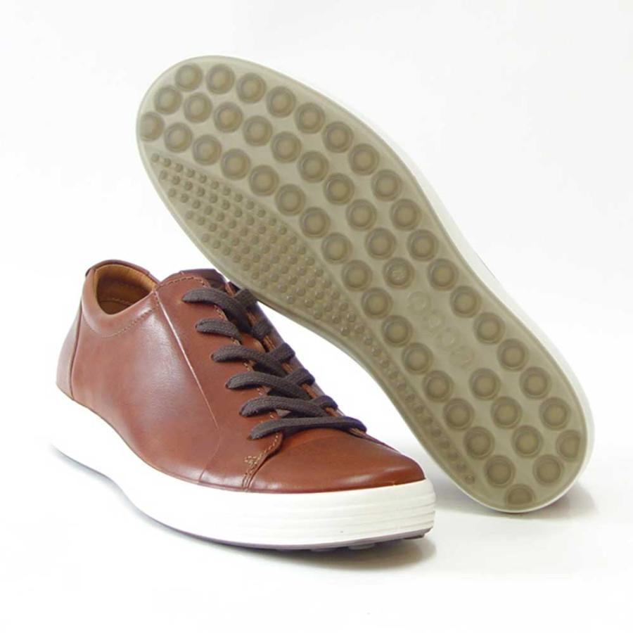 ecco エコー ECCO SOFT 7 M ブラウン 47036402053（メンズ）天然皮革 ウォーキング シューズ コンフォート レザー ...