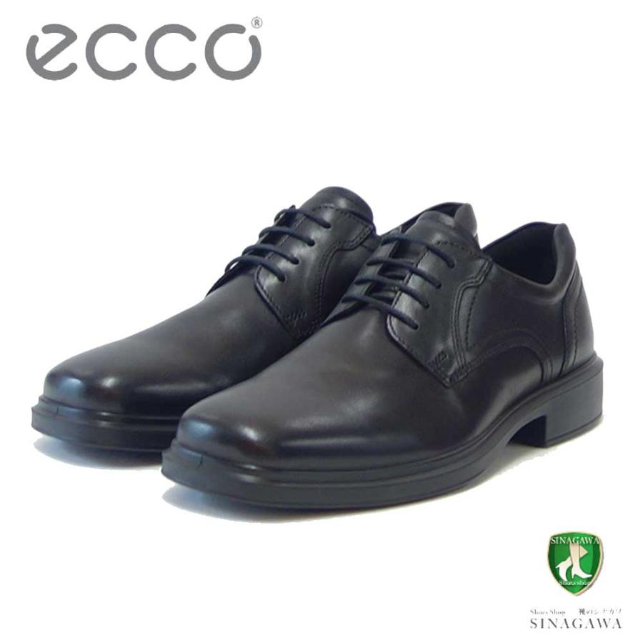 ecco（エコー） ECCO HELSINKI 2 MEN'S PLAIN DERBY 500164 01001 ブラック（メンズ）上質レザー ...
