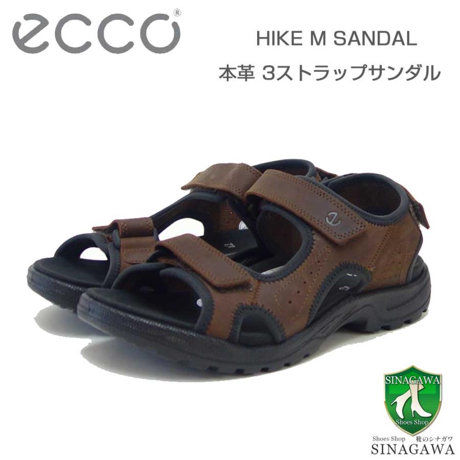 ecco（エコー） ECCO HIKE M Sandal 3Straps ブラウン 53230402482（メンズ）3点ストラップ スポーツ ...