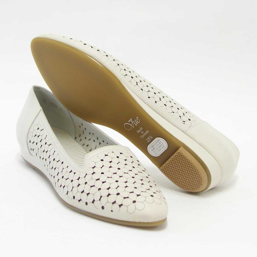 Vue ビュー EIZO Collection 11554 アイボリー上質レザーのスリッポンシューズ「靴」 : 靴のシナガワ - 通販 - Yahoo!ショッピング