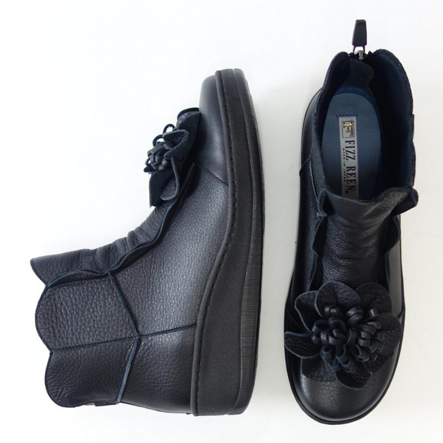 フィズリーン FIZZ REEN 2579 ブラック（日本製）4E ソフトレザーの快適アンクルブーツ ショートブーツ :fizzreen-2579bl:靴のシナガワ - 通販 - Yahoo ...