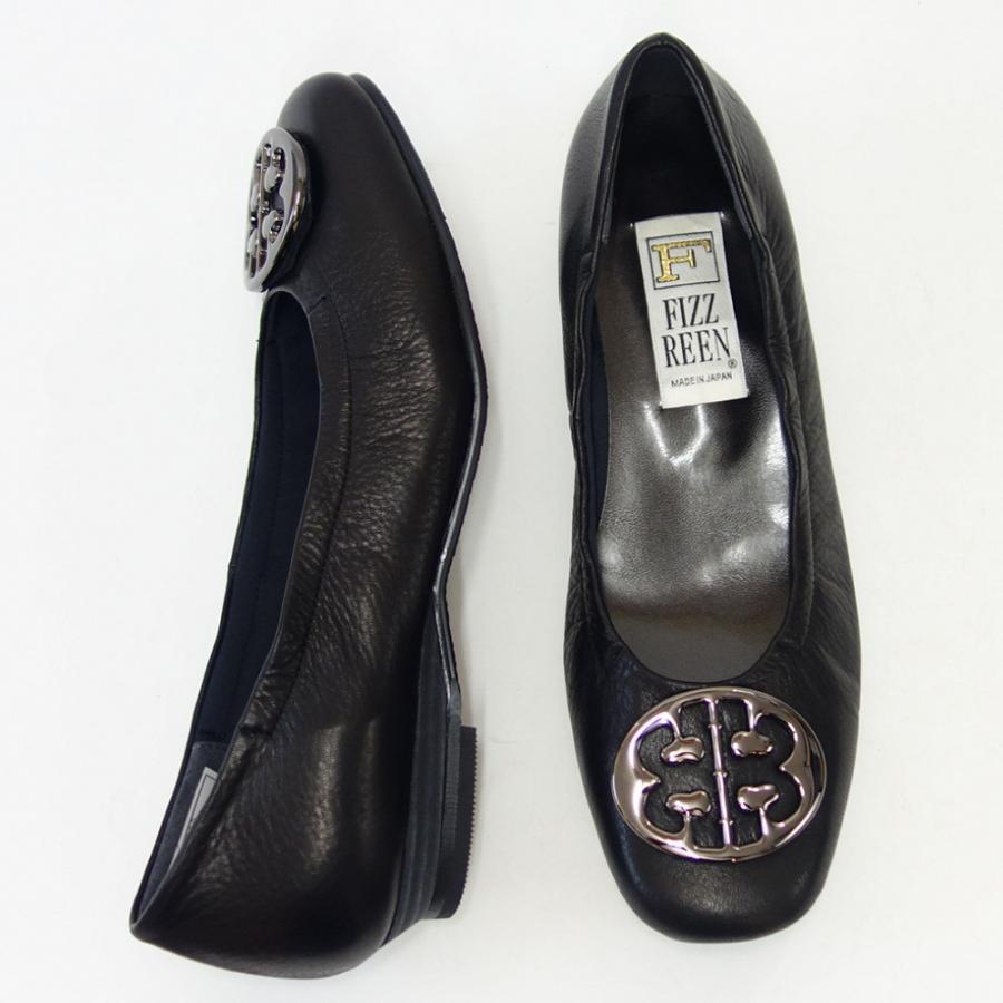 フィズリーン FIZZ REEN 300 ブラック（レディースシューズ） 快適EEEのローヒールパンプス（日本製） 通勤 ビジネス カジュアル : 靴のシナガワ - 通販 - Yahoo!ショッピング