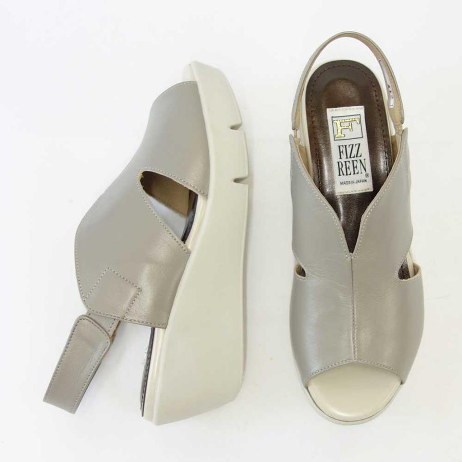 フィズリーン FIZZ REEN 412 オーク（レディースサンダル） ゆったりEEEEのバックストラップ（日本製） コンフォート カジュアル 4E ウェッジヒール : 靴のシナガワ - 通販 ...