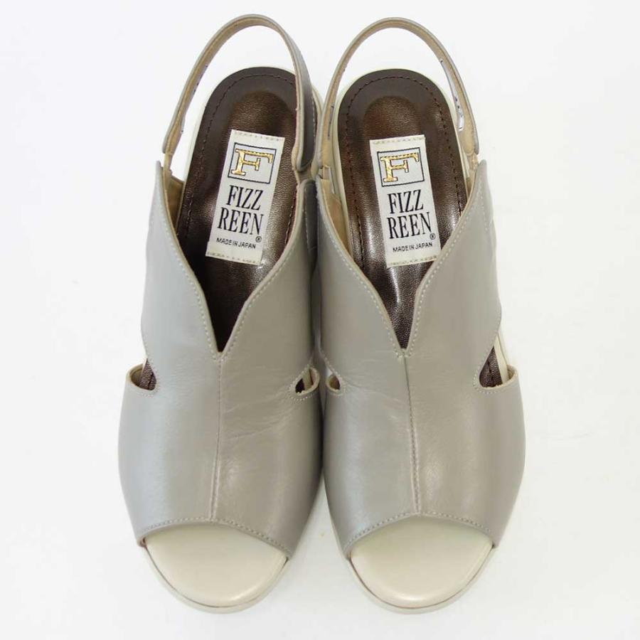 フィズリーン FIZZ REEN 412 オーク（レディースサンダル） ゆったりEEEEのバックストラップ（日本製） コンフォート カジュアル 4E ウェッジヒール : fizzreen ...