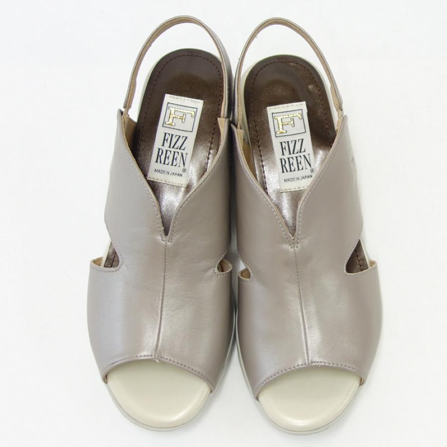 フィズリーン FIZZ REEN 80021 オーク（レディースサンダル） ゆったりEEEEのバックストラップ（日本製） コンフォート カジュアル 4E ウェッジヒール : 靴のシナガワ ...