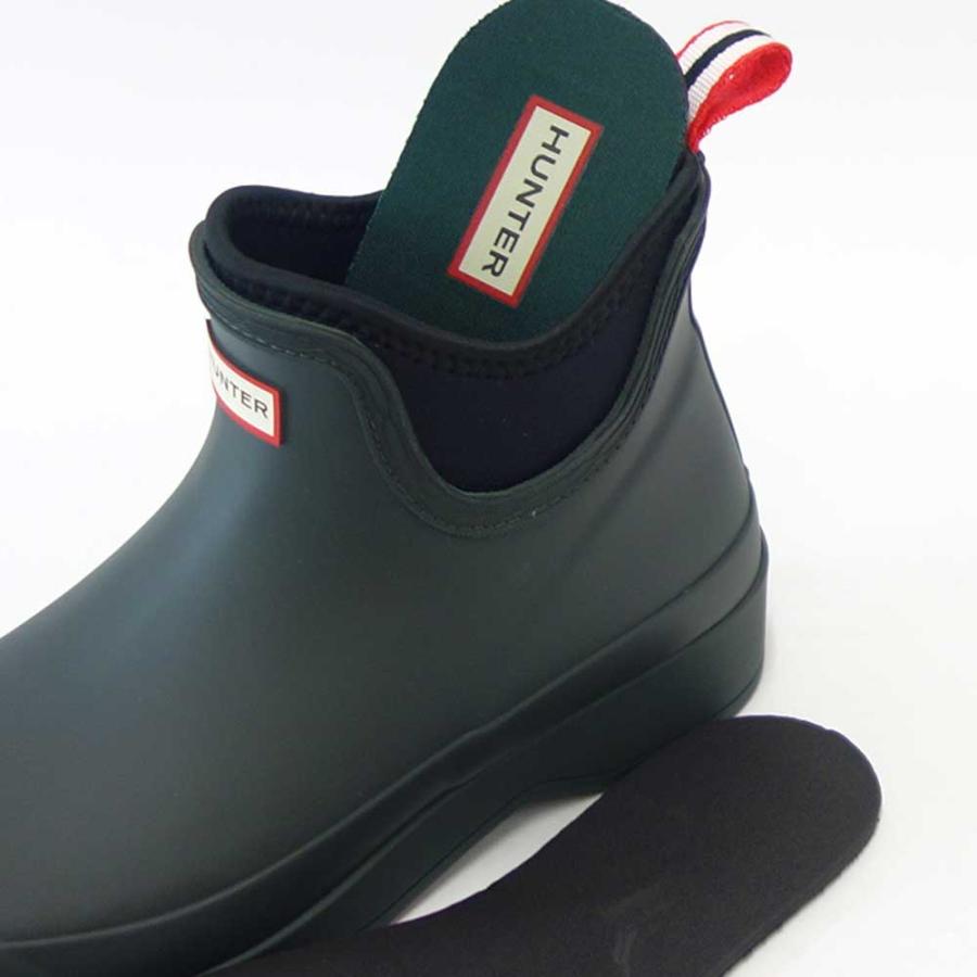 ハンター HUNTER WFS3020RMA （レディース） レディース プレイ ネオプレン チェルシー ブーツ ：アークティック モス グリーン 防水ブーツ アンクル レイン : 靴のシナ ...