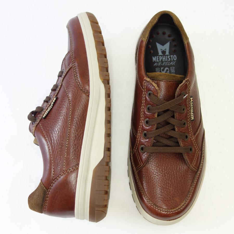 メフィスト MEPHISTO PACO（パコ）ヘーゼルナッツ （ポルトガル製） 天然皮革 アウトドア ウォーキングシューズ（メンズ） : 靴の ...