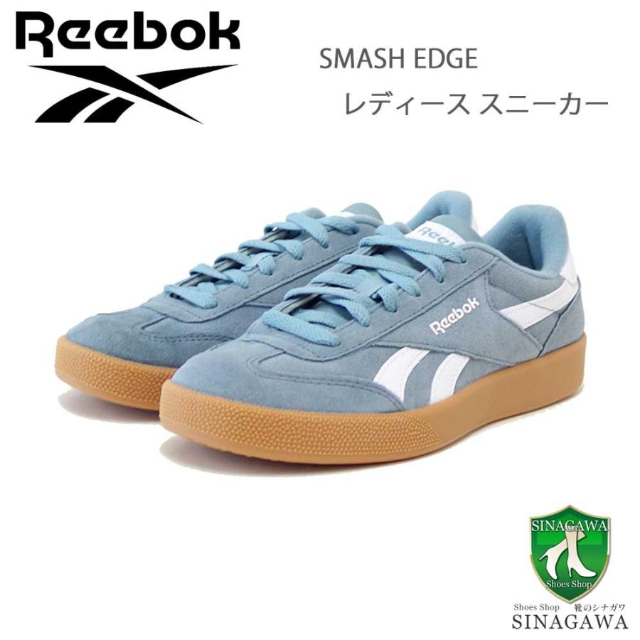 Reebok リーボック SMASH EDGE 100208241 ブルーグレー（ユニセックス） レディース スニーカー クラシックテニス ...