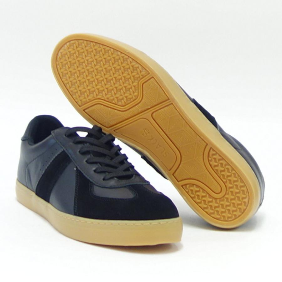 FRED PERRY スラック SLACK SL 2165 009（メンズ）VOLF（ヴォルフ） カラー：ブラック／ガム 天然皮革 ローカット ...