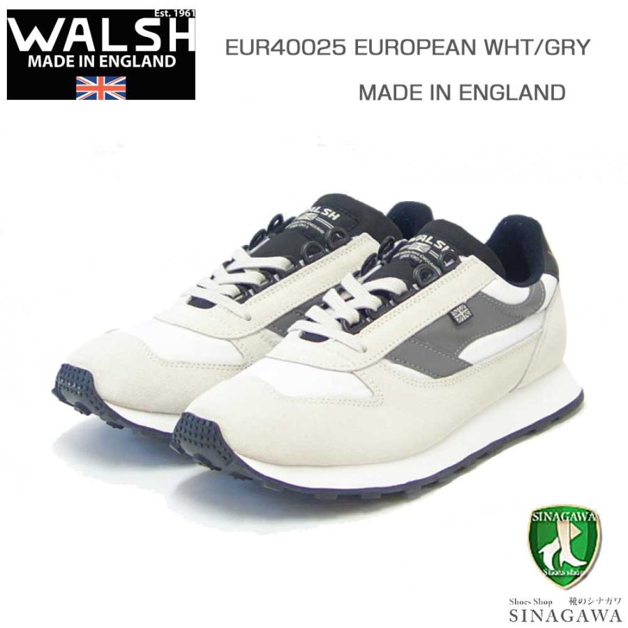 FRED PERRY WALSH ウォルシュ EUR 40025（ユニセックス） European カラー：ホワイト／グレー（英国製 ...
