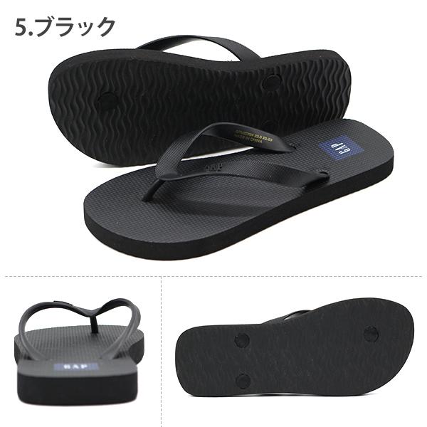 GAP ギャップ サンダル メンズ レディース ユニセックス 靴 ビーチサンダル シャワーサンダル ビーサン 黒 白 ロゴ オシャレ シンプル GPU22324 GPK22324 : シューズ ...