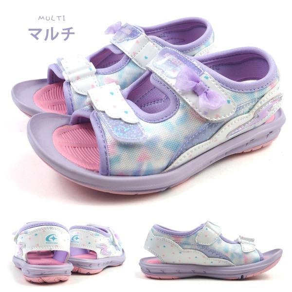 ムーンスター moonstar スーパースター superstar サンダル SS SK1042 キッズ スポーツサンダル スポサン リボン : シューズベースYahoo!店 - 通販 ...