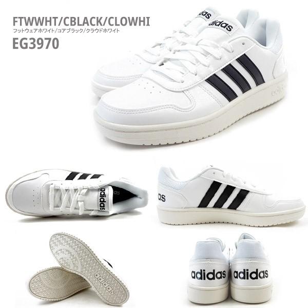 adidas アディダス スニーカー ADIHOOPS 2.0 アディフープス2.0 EG3970 B44699 メンズ レディース ...