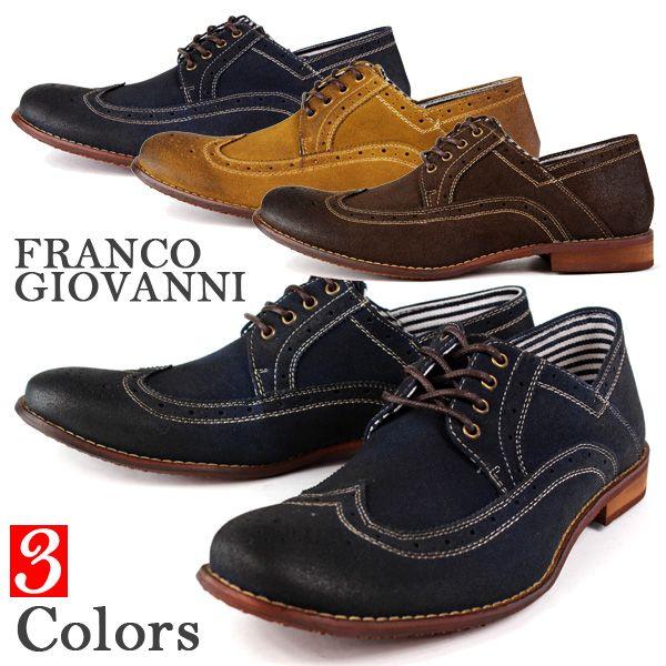 giovanni（ジョヴァンニ） FRANCO GIOVANNI 116 メンズ カジュアル シューズ フランコジョバンニ かかとが踏める ...
